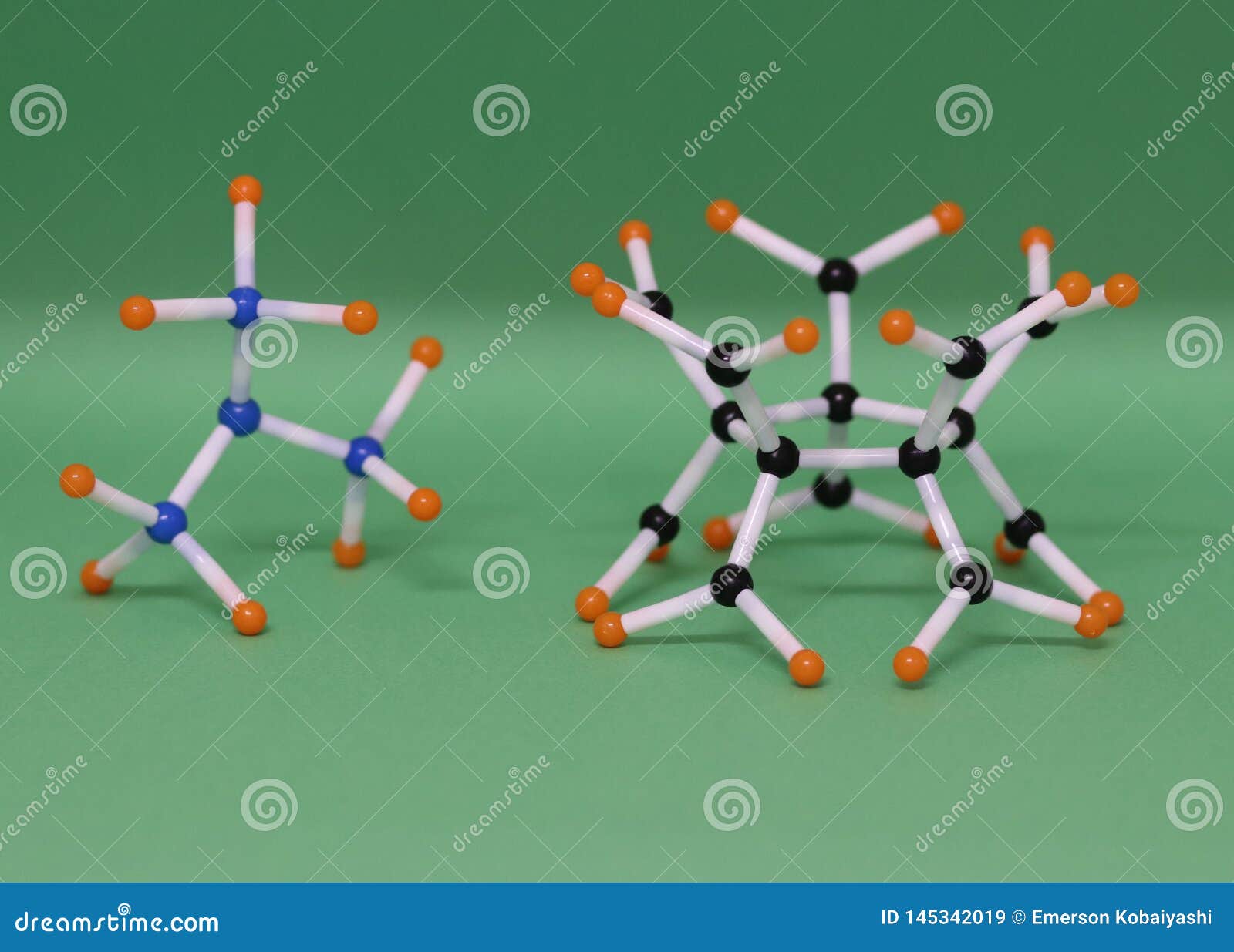Molecular structures stock image. Image of dimensional - 145342019