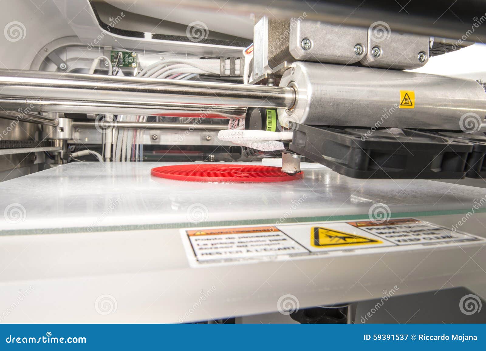 Three Dimensional Printing Machine Stock Image - Image of selective ...