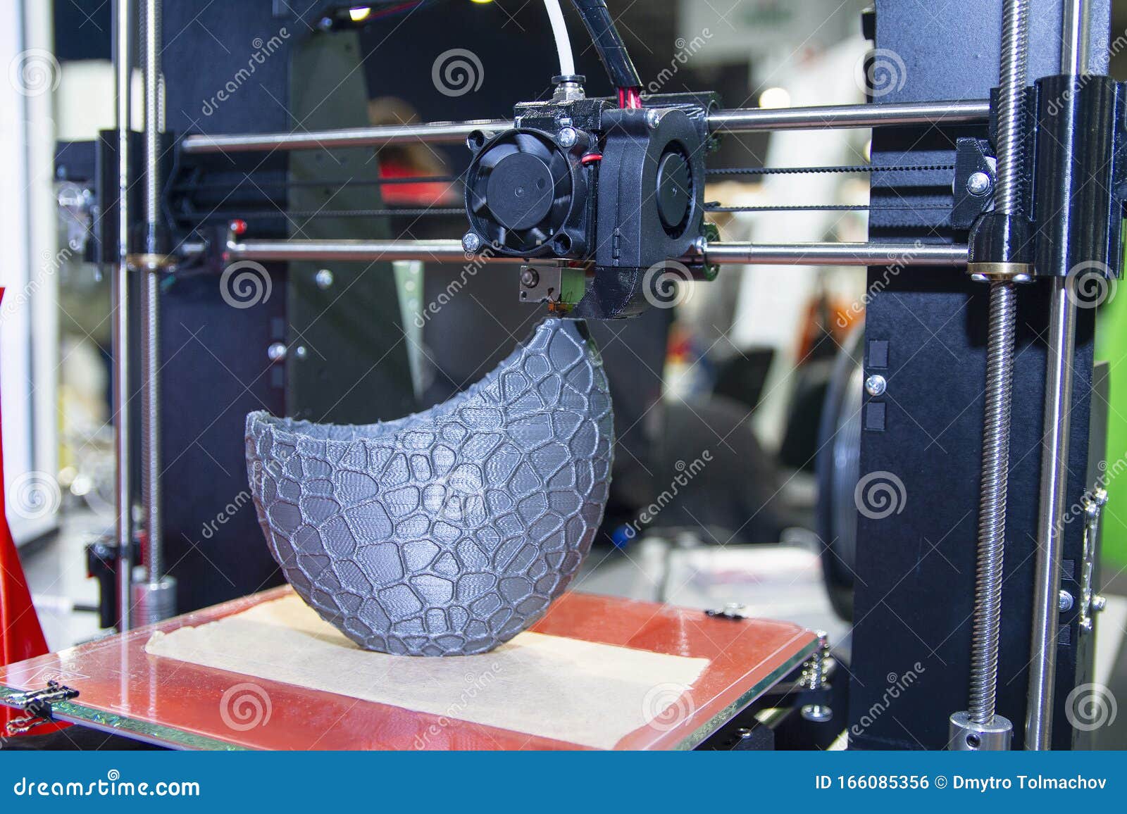 Three Dimensional Printing Machine in Operation Stock Photo - Image of ...