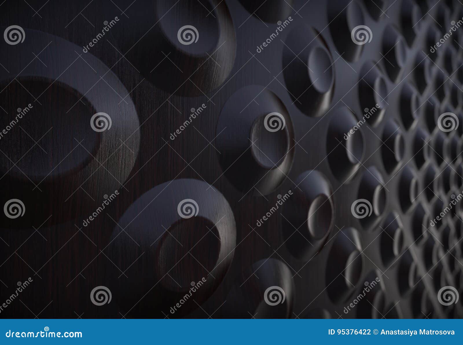 Three-dimensional Relief of Repetitive Elements. Stock Illustration ...