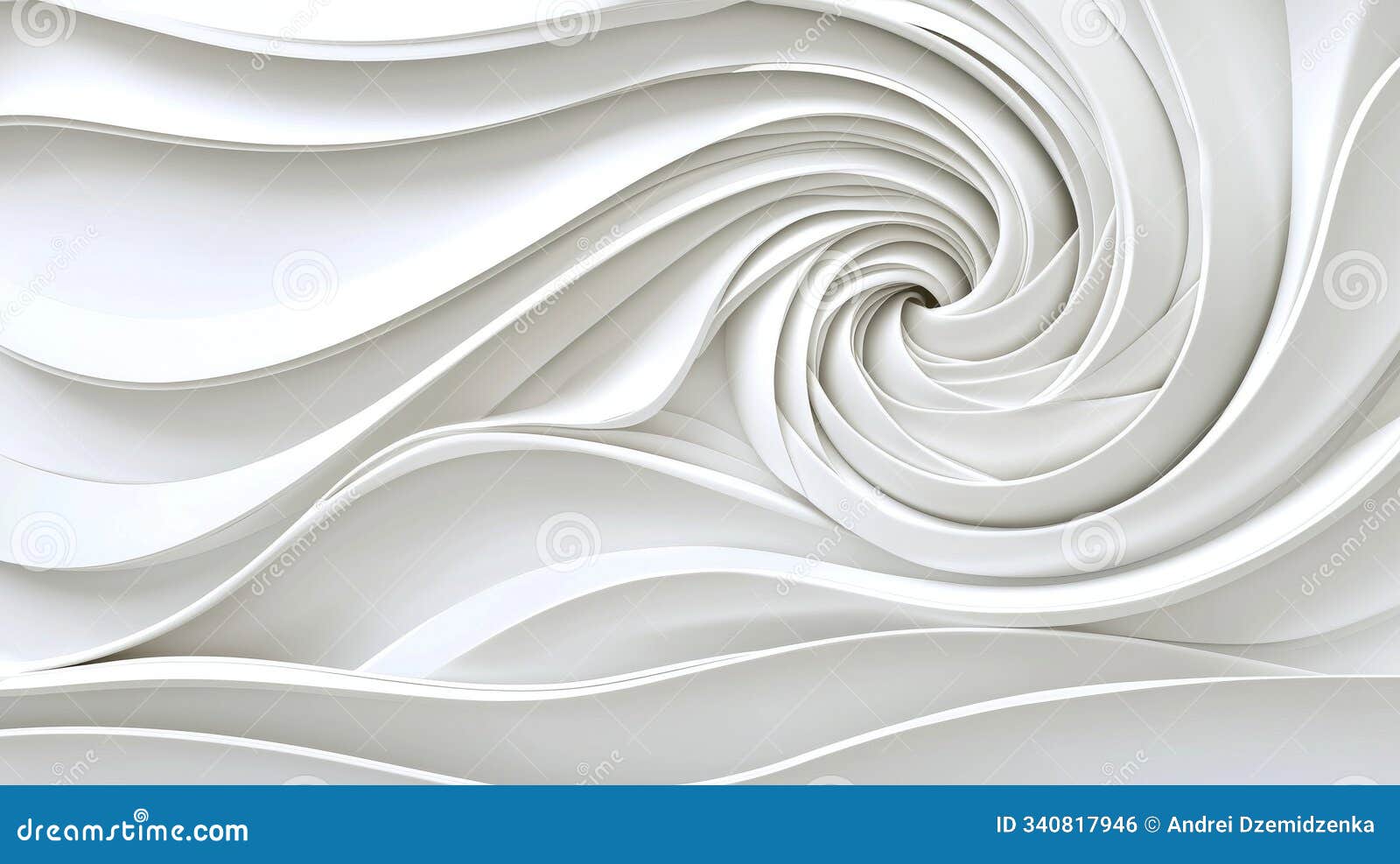 Three-dimensional Render with Abstract White Geometric Background ...