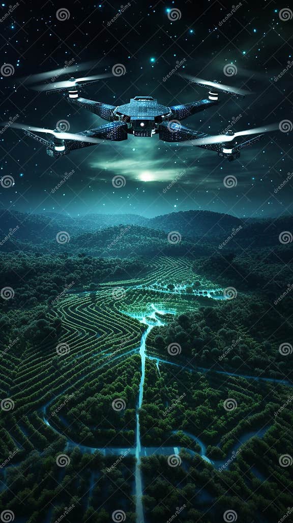 Drone Hovering Over a Binary Code Landscape - a Three-Dimensional ...