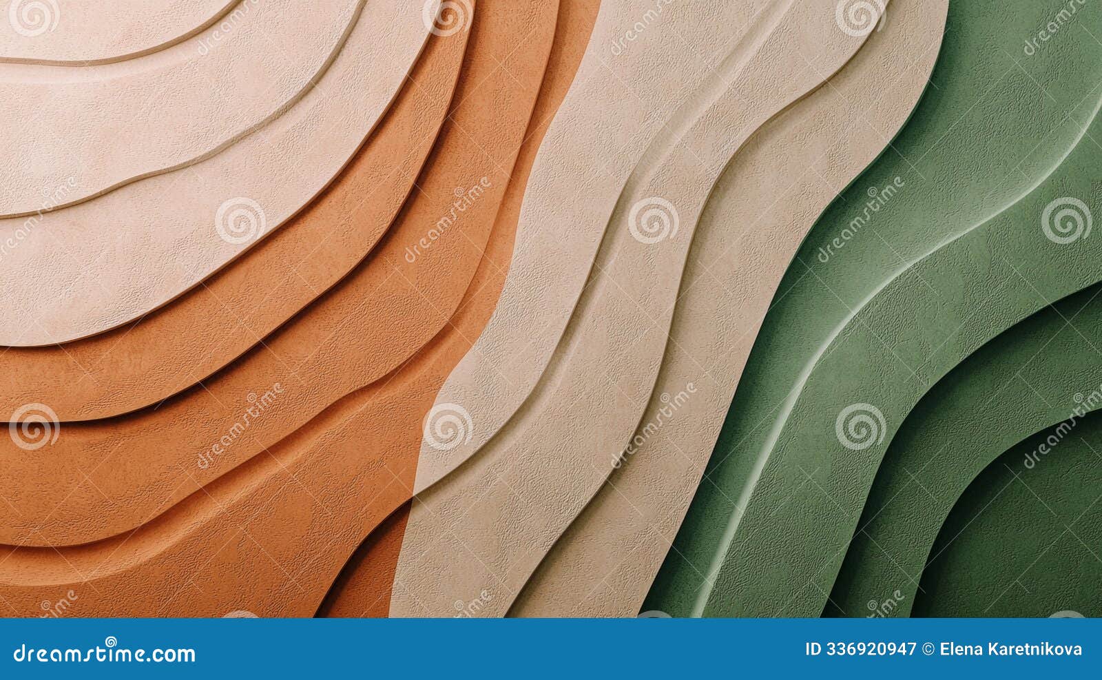 Three Dimensional Render Of A Minimal Modern Background Showing A ...