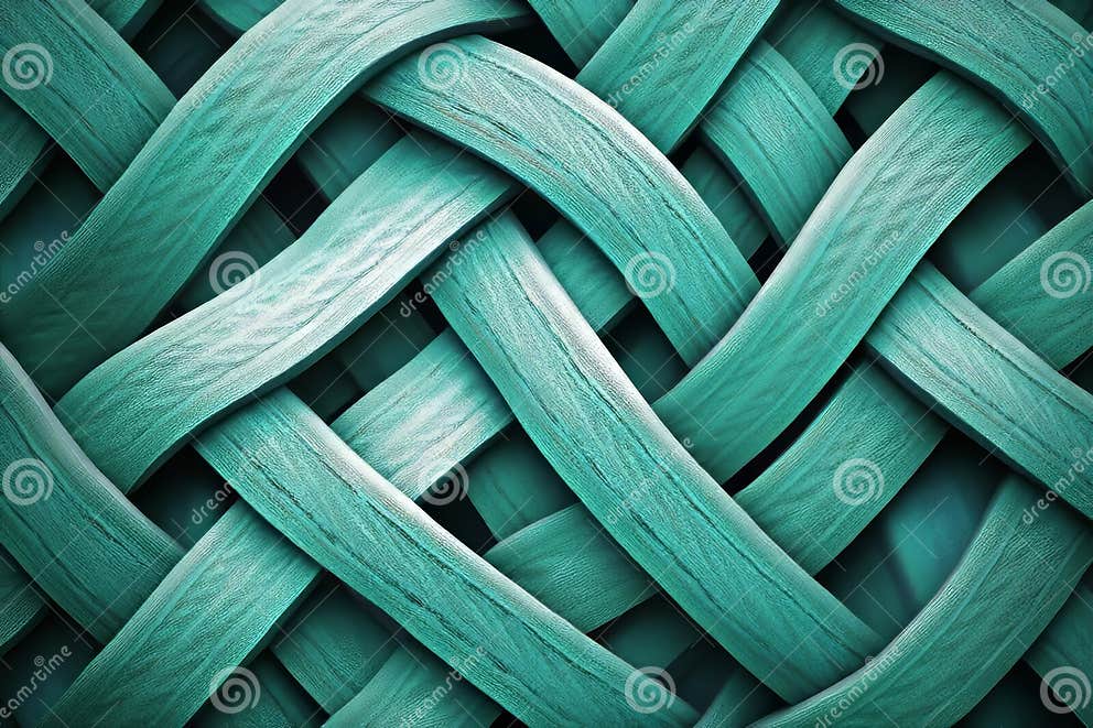 Three-dimensional Rendering of a CGI Composition, String Mat, Geometric ...