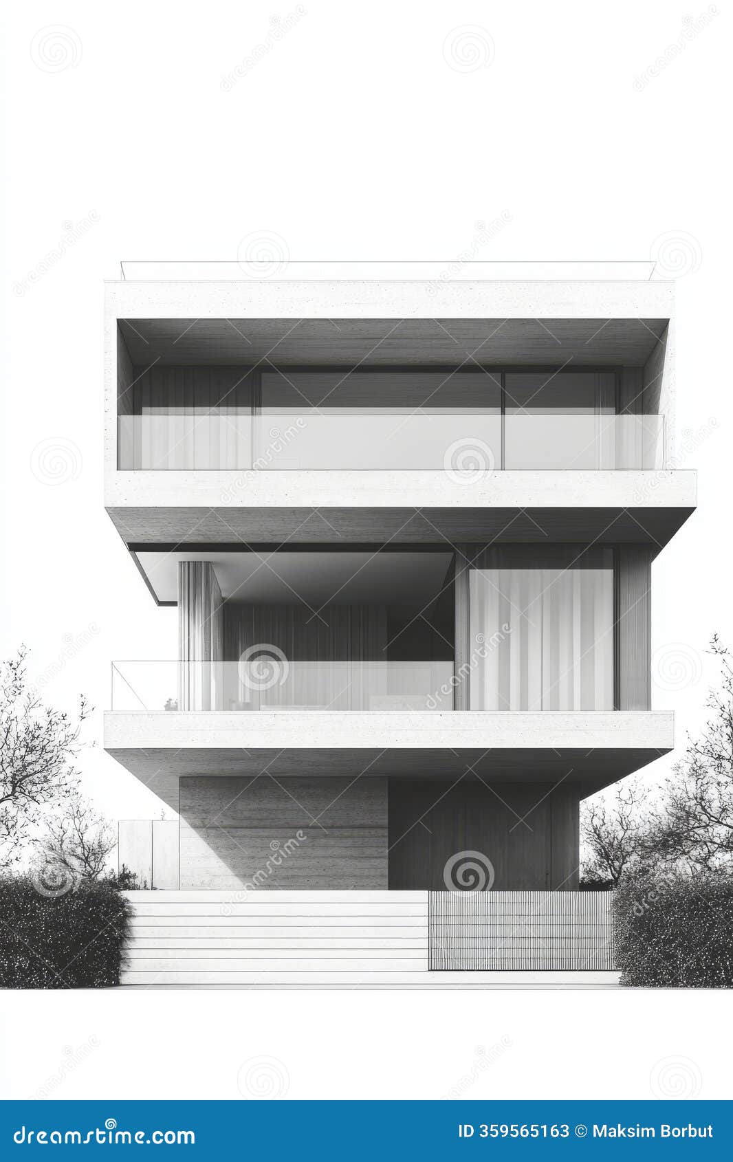 A Three-dimensional Representation of Architectural Design Made from ...
