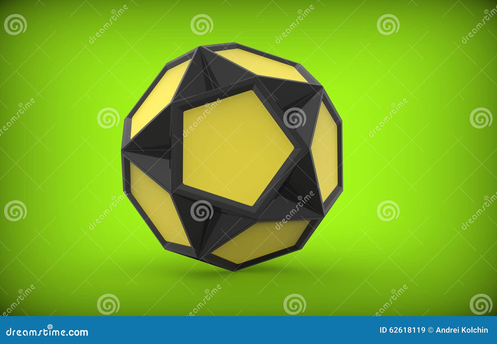 Three dimensional sphere stock illustration. Illustration of shining ...