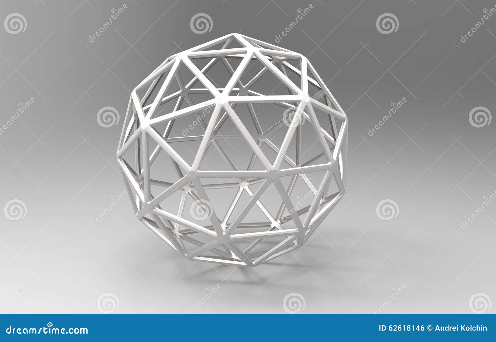 Three dimensional sphere stock illustration. Illustration of digital ...