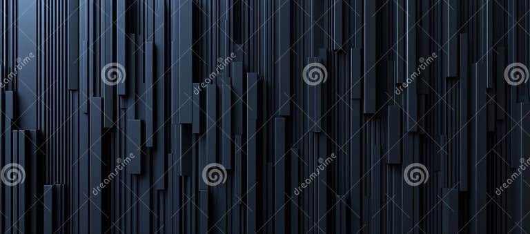 Three-dimensional Steps in Dark Blue on a Modern Background Stock ...