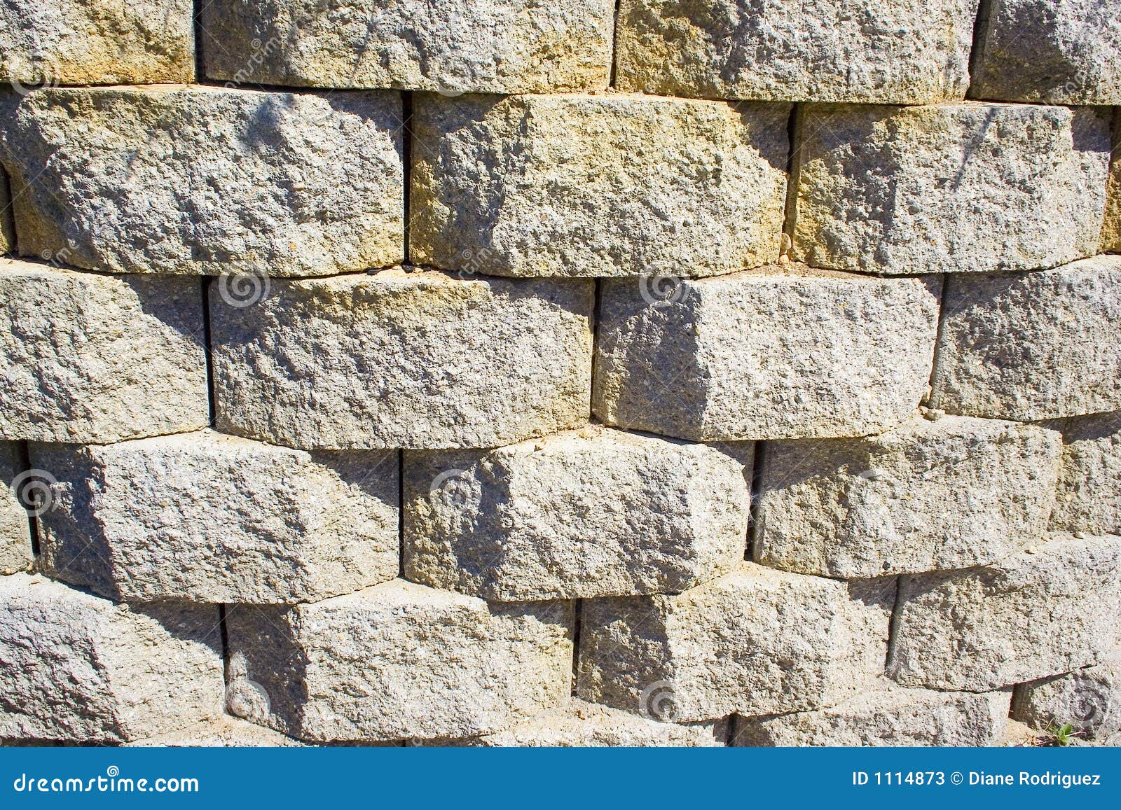 Three Dimensional Stone Wall Stock Image - Image of construction ...