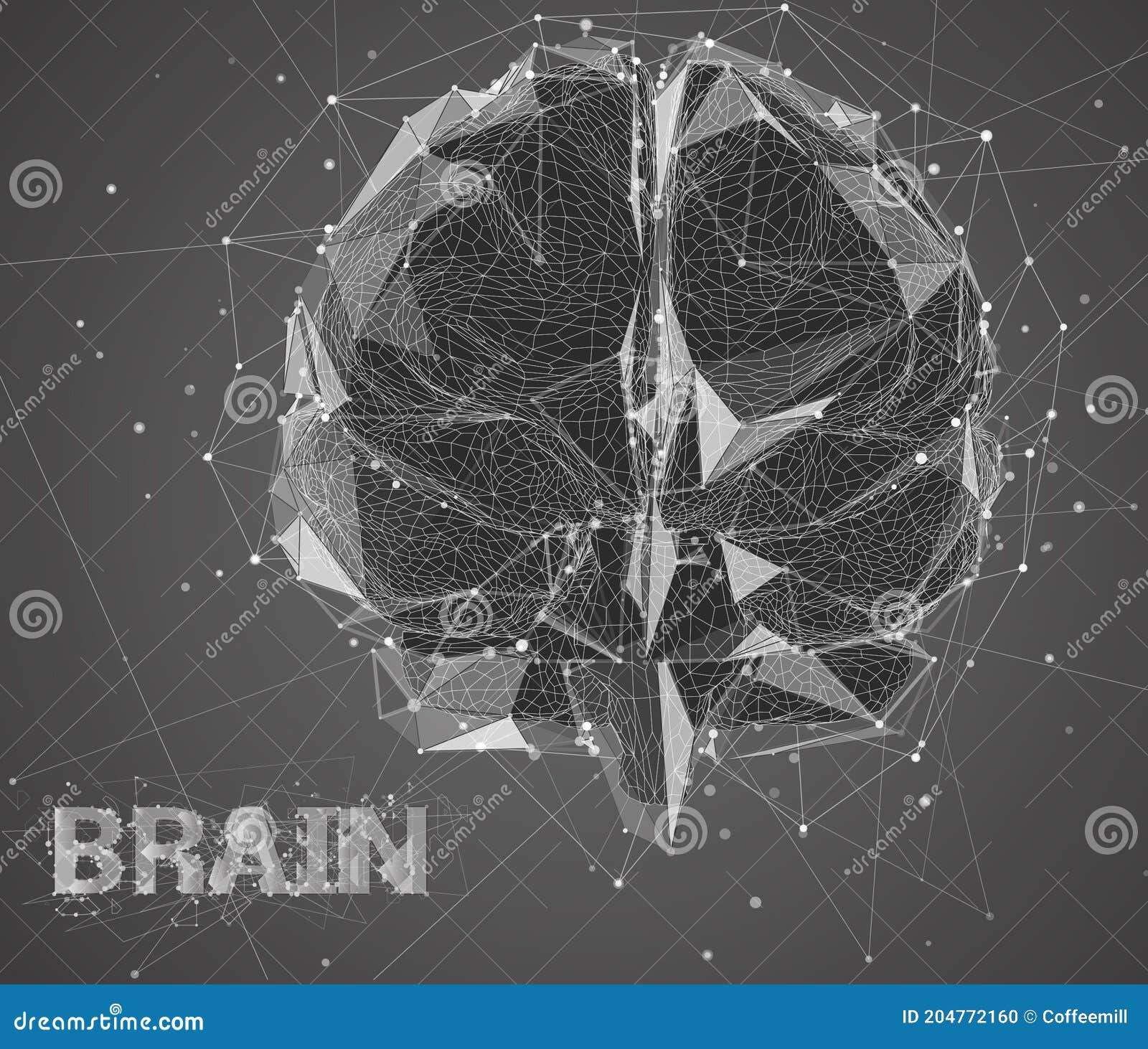 Three-dimensional Vector Cyber Brain. Neural Network Mega-data ...