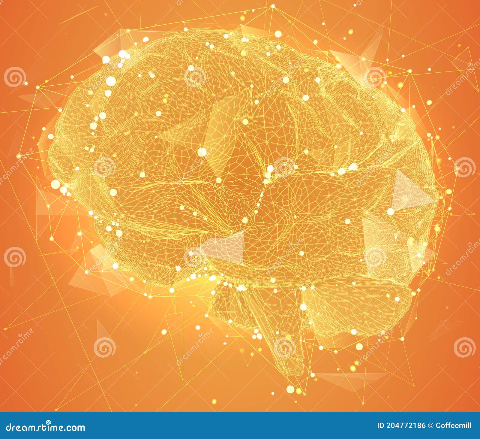 Three-dimensional Vector Cyber Brain. Neural Network Mega-data Processing, Template Interface ...