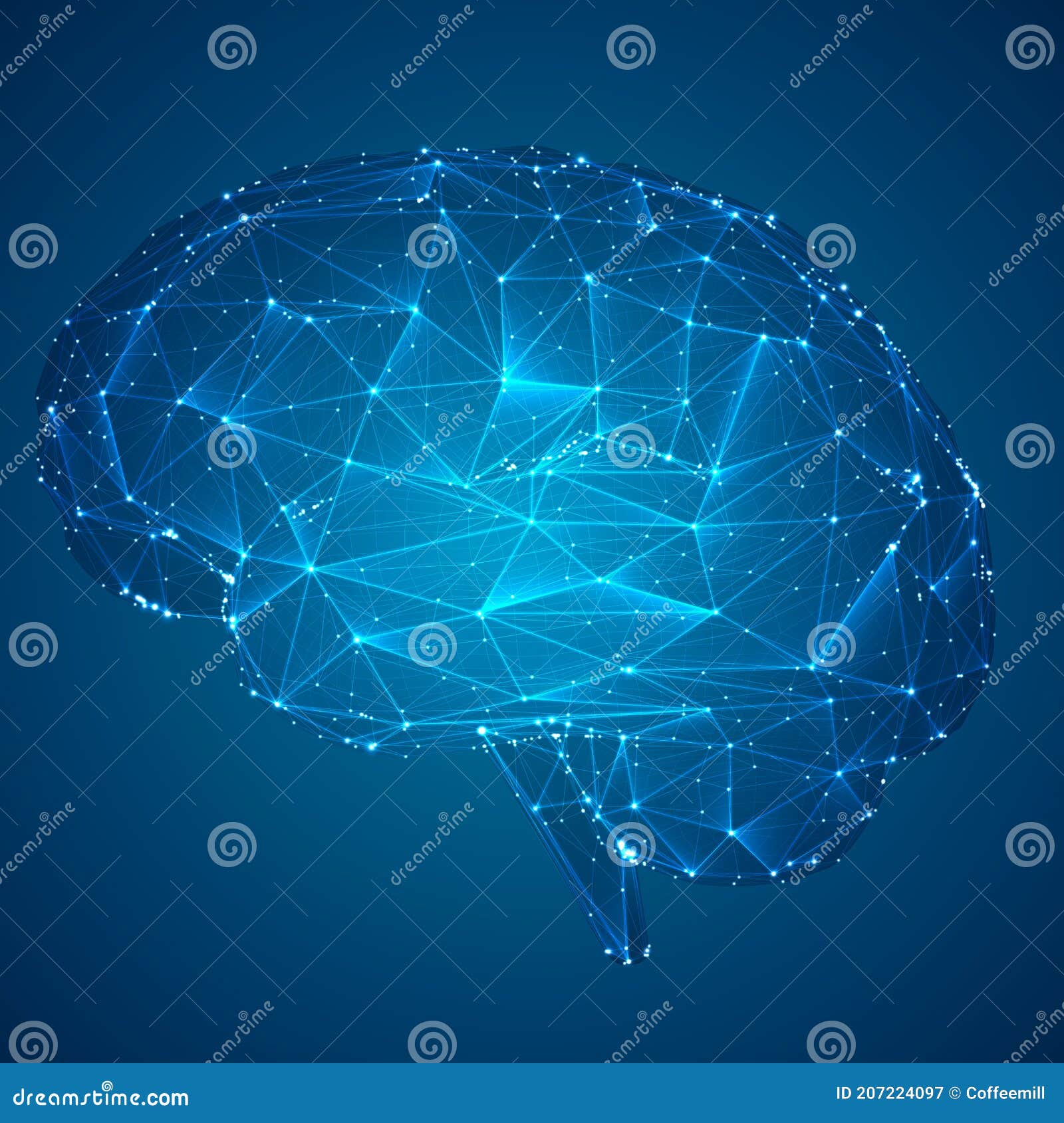 Three-dimensional Vector Cyber Brain. Neural Network Mega-data ...