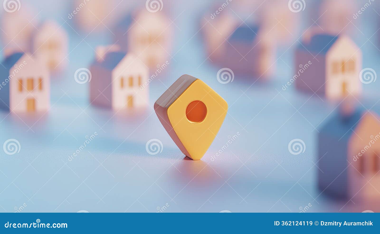 A Three-dimensional Visual Representation of Houses in Multiple Colors ...