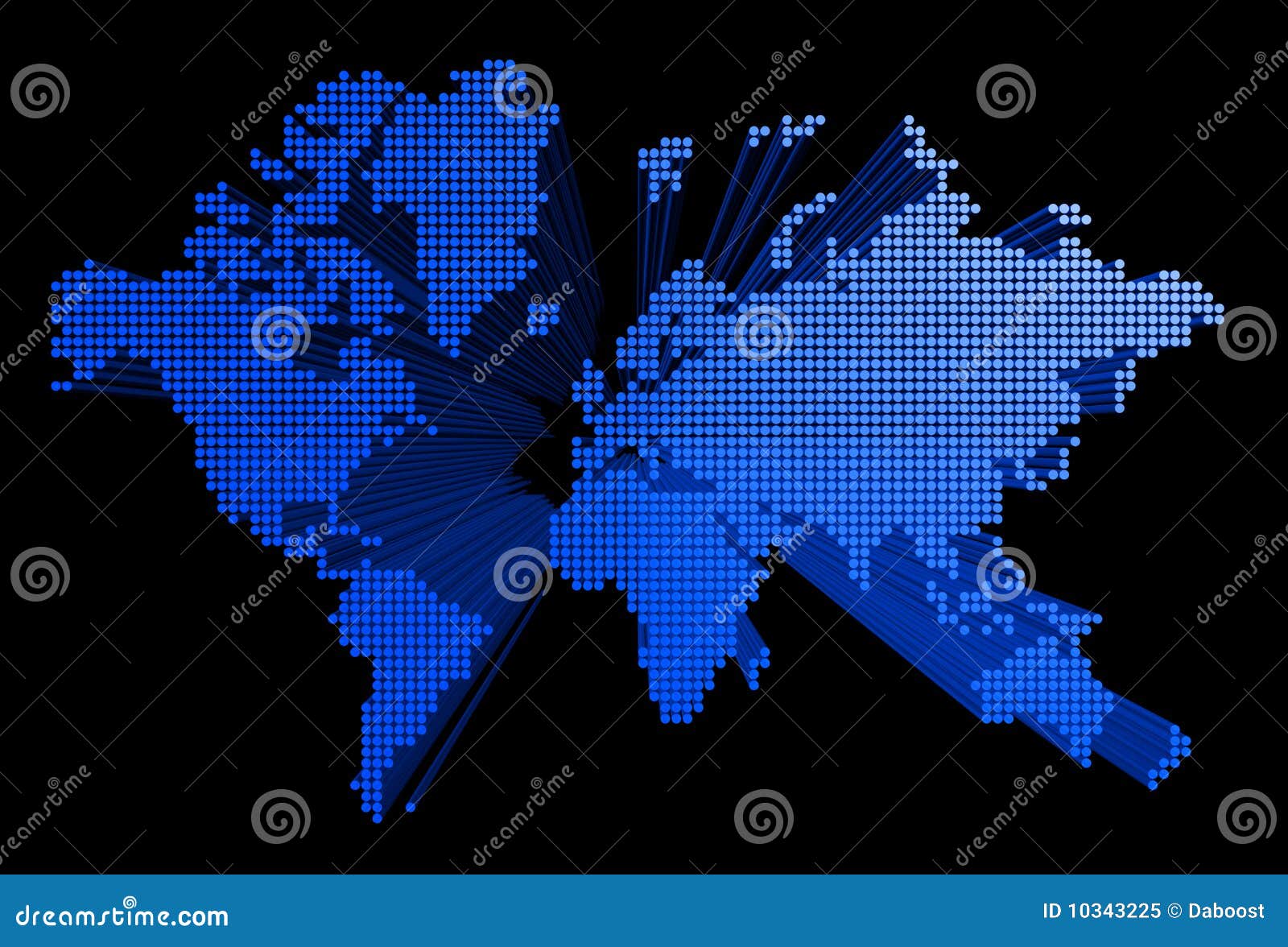 Three Dimensional Map World Stock Illustrations – 3,916 Three ...