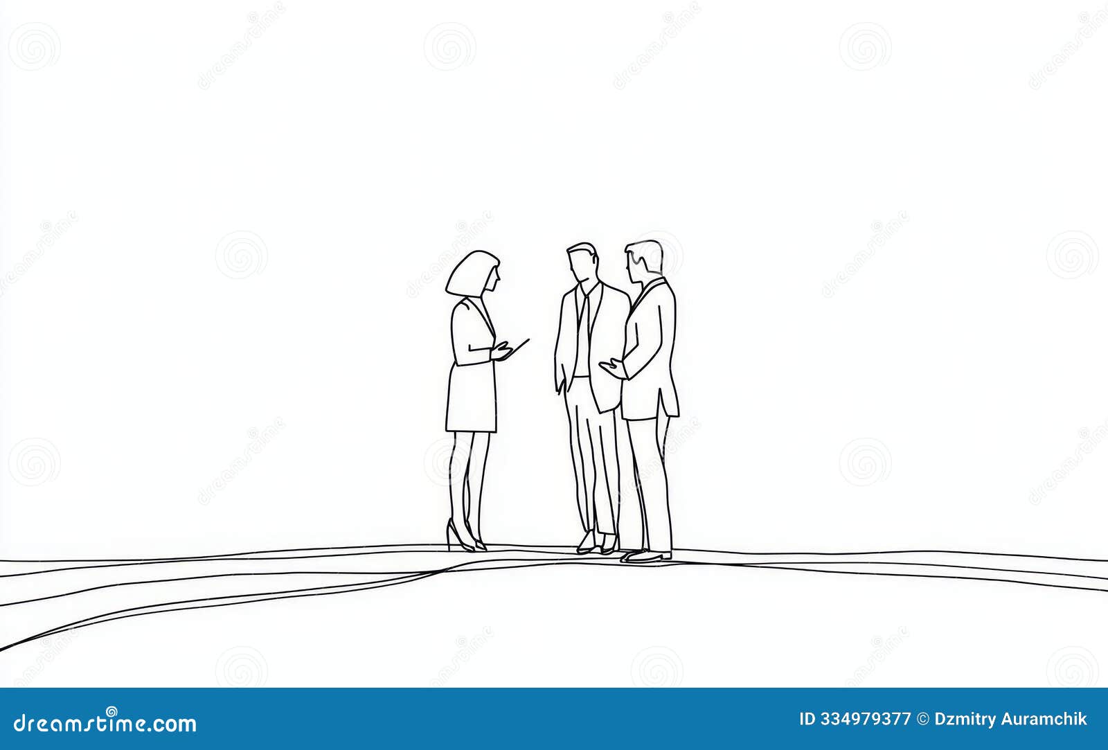 Three Diverse Young Professionals Holding Smartphones Discussing ...