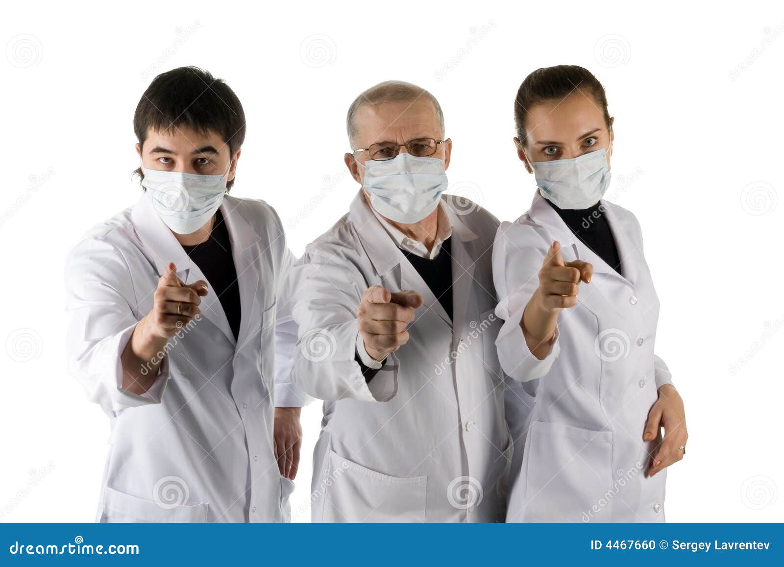 Three doctors. stock photo. Image of exam, lifestyles - 4467660