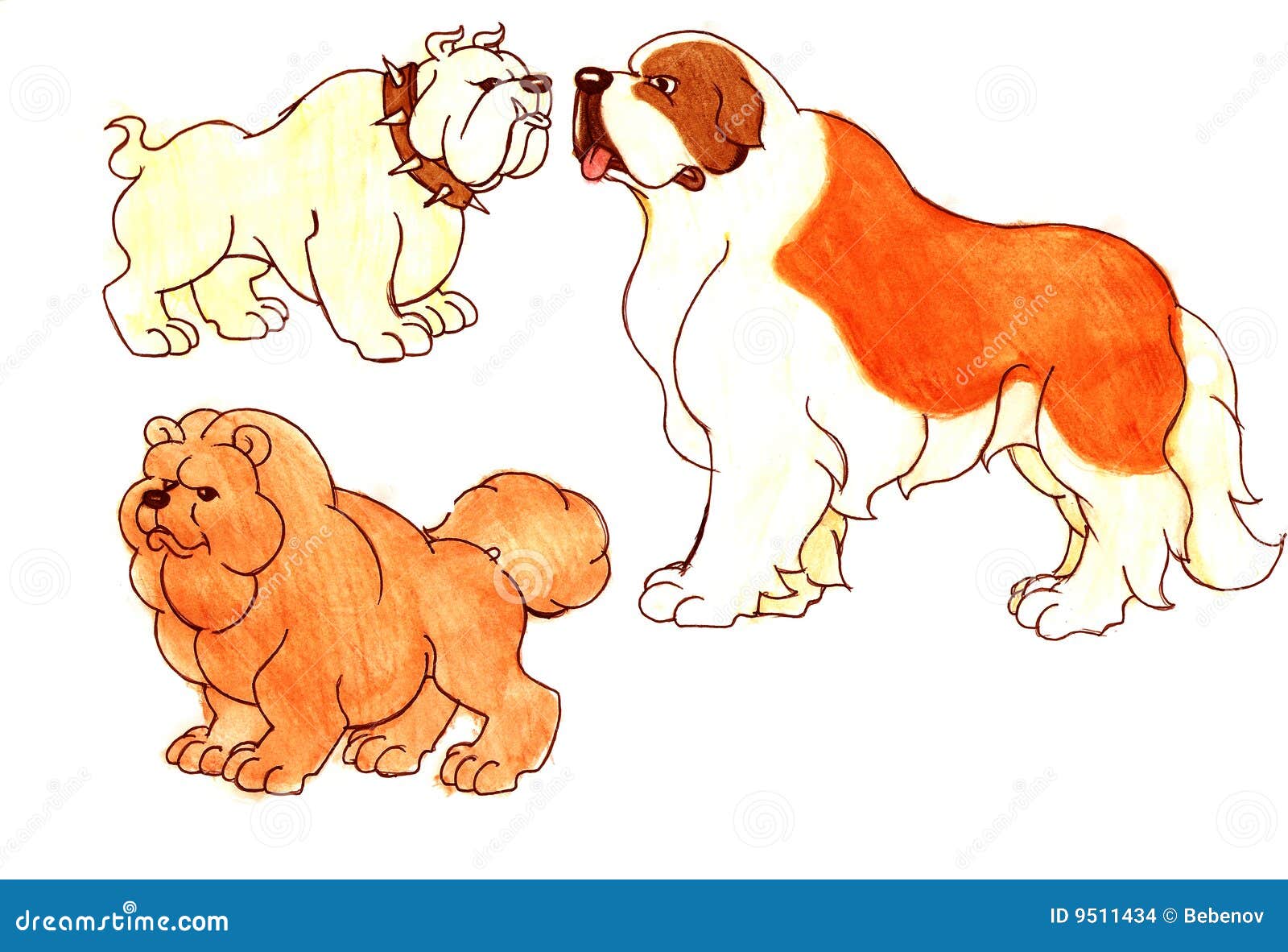 Three Dogs Picture. Image: 9511434