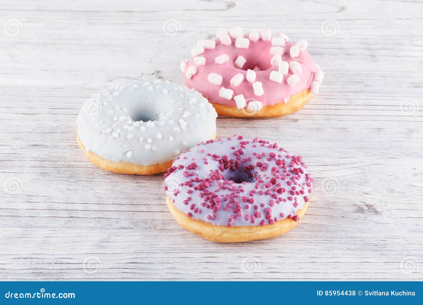Three Donut and a Cup of Coffee Stock Photo - Image of plate, food ...
