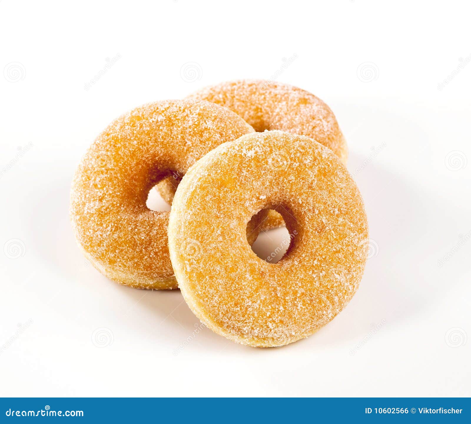 Three donuts stock photo. Image of deep, fresh, pastry - 10602566