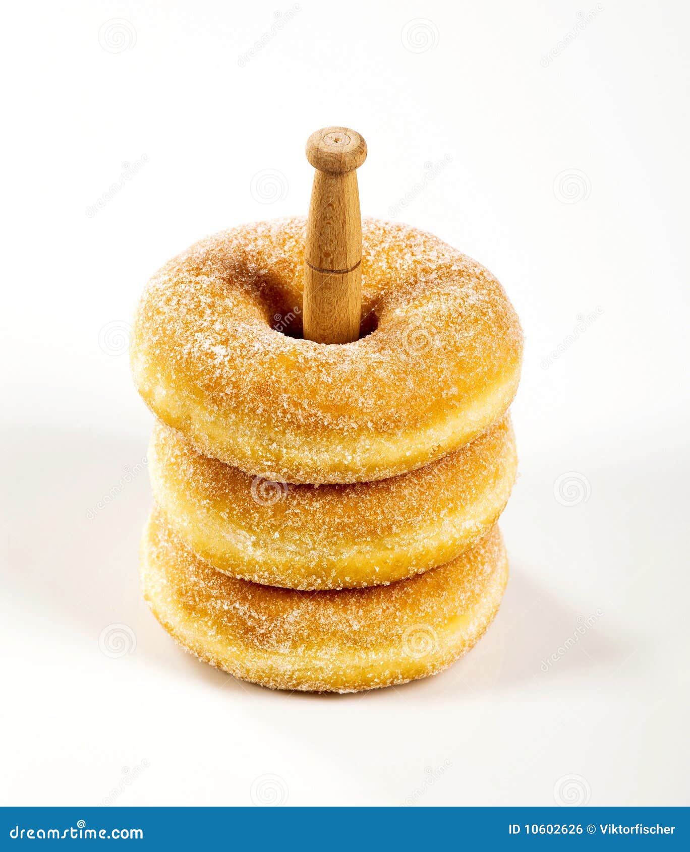 Three donuts stock photo. Image of sweet, snack, deep - 10602626