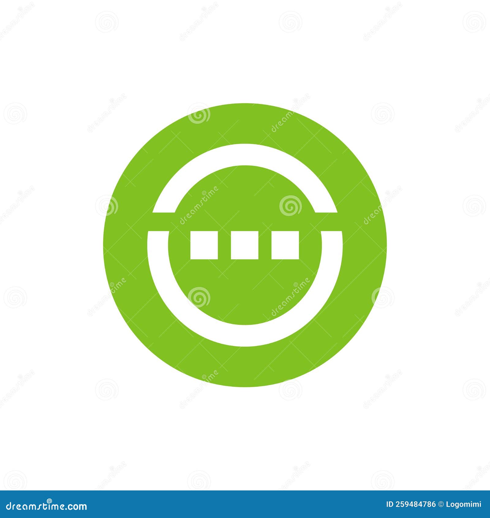 Three Dots Logo Icon Design Template Elements - Vector Stock Vector ...