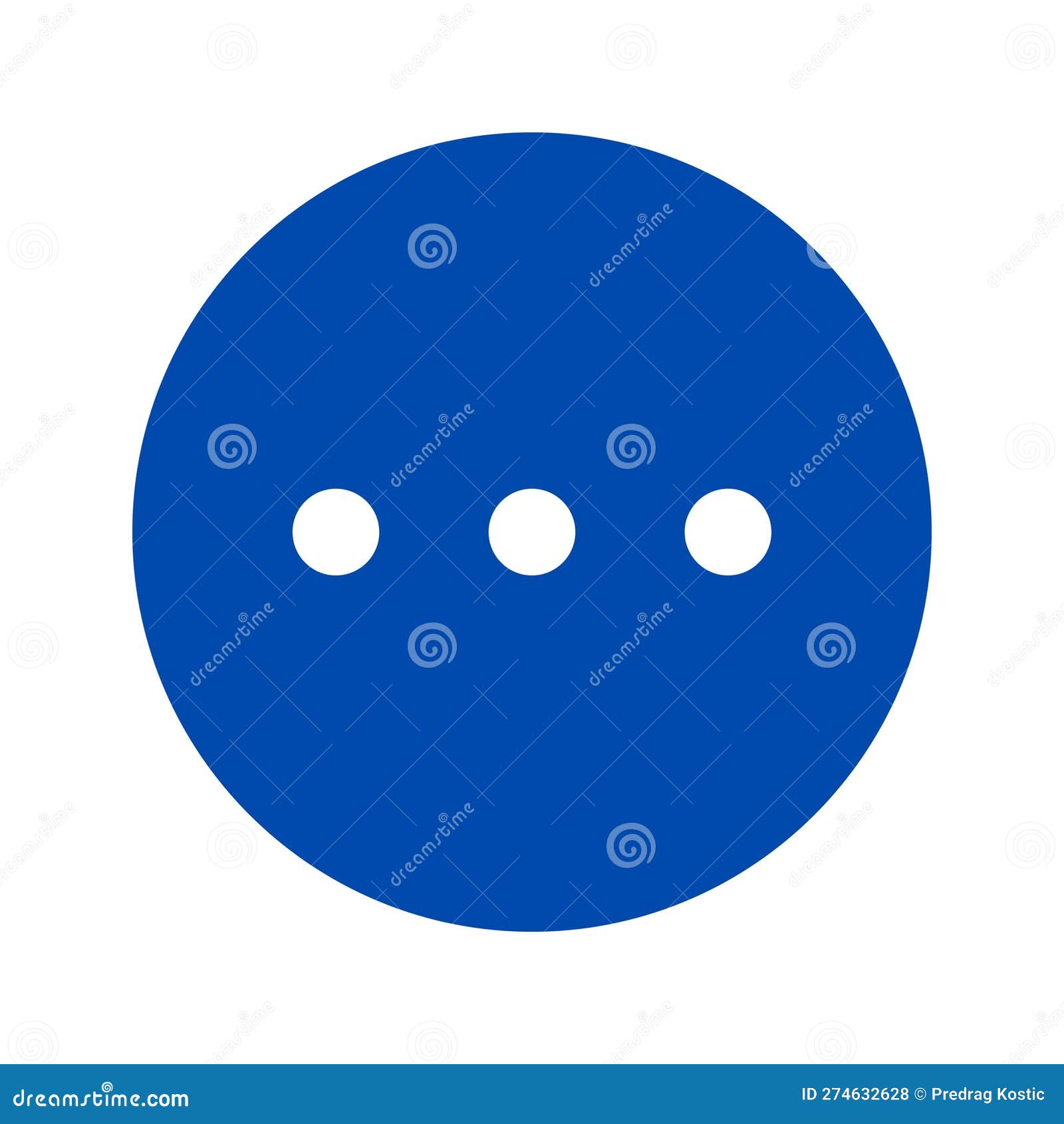 Three dots sign stock illustration. Illustration of brand - 274632628