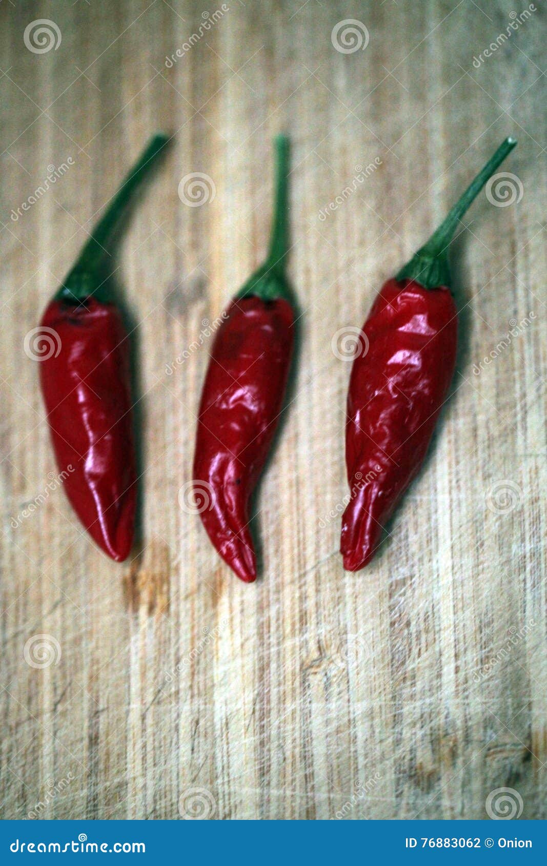 Three dried chillies stock photo. Image of cooked, ready - 76883062