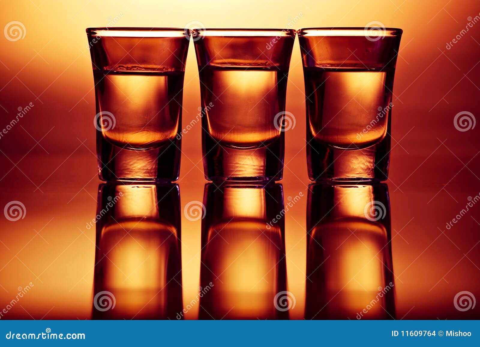 Three drink shots stock photo. Image of distilled, nightlife - 11609764