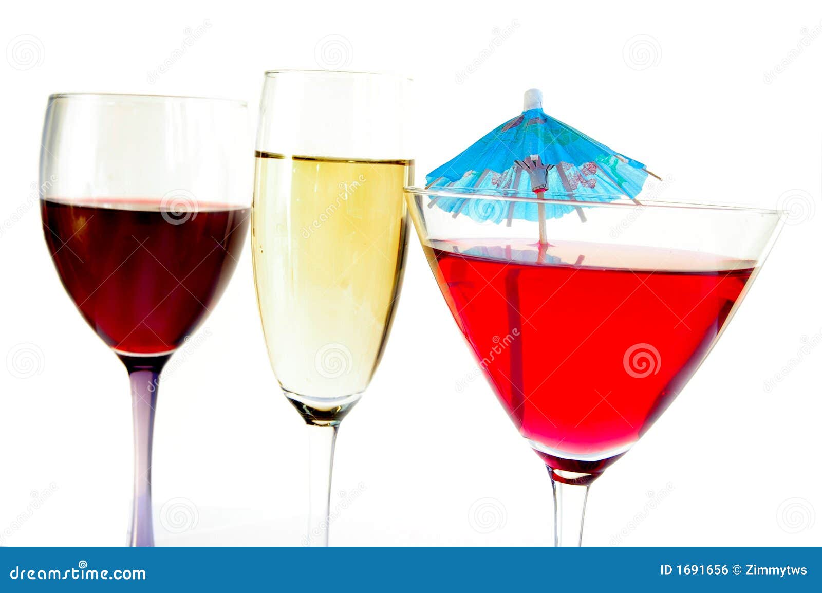 Three drinks stock photo. Image of cocktail, celebrate - 1691656