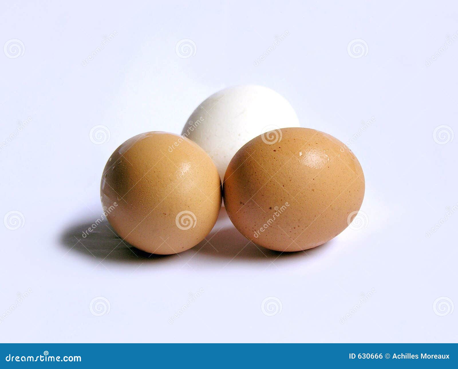 Three eggs stock photo. Image of trio, food, spring, isolated - 630666