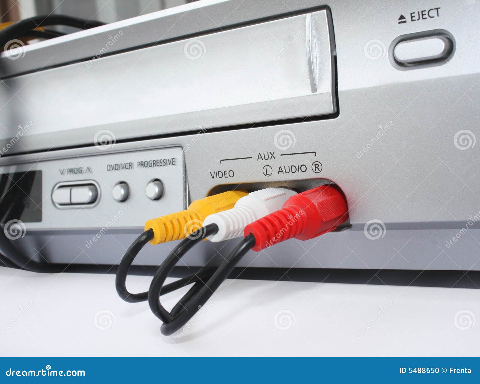 Three Electric Plugs of Different Colors Stock Photo - Image of cable ...