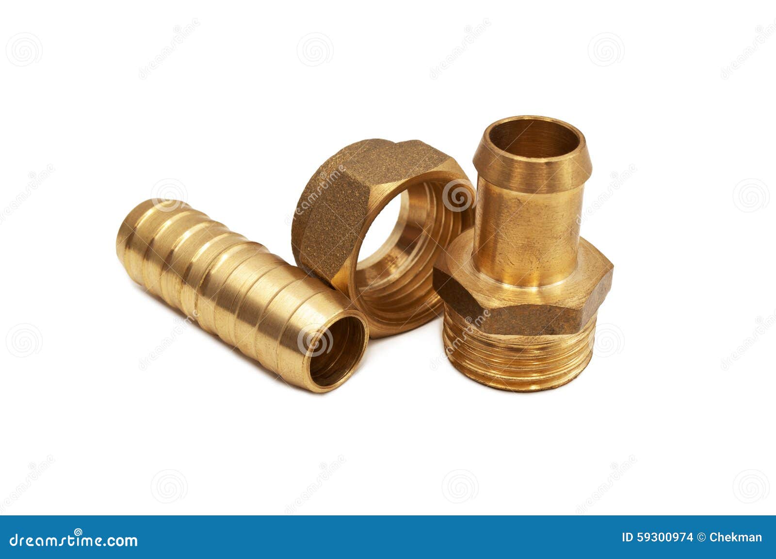 Three elements plumbing stock photo. Image of repairs - 59300974