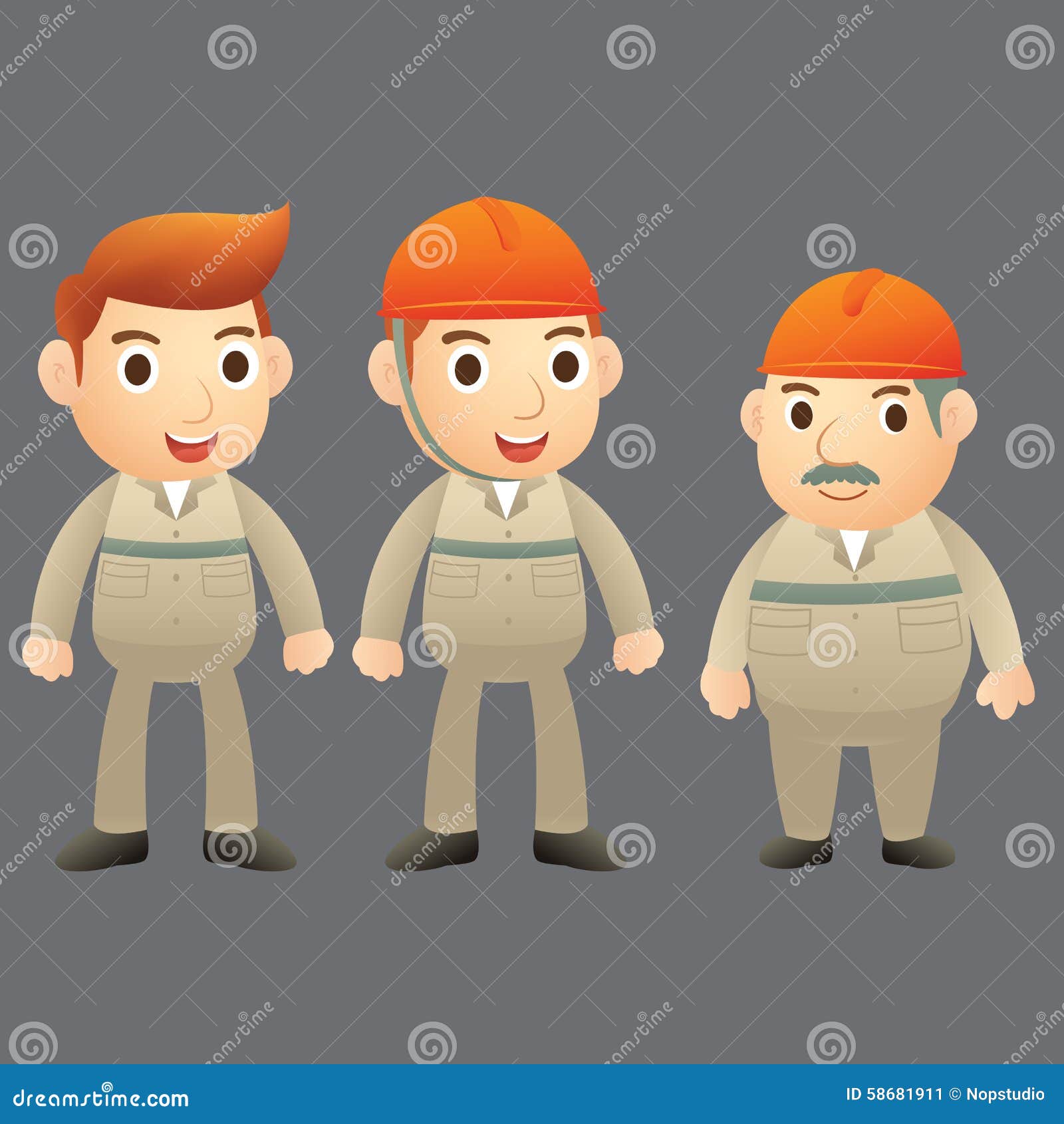 Engineer Cartoon Illustration | CartoonDealer.com #65245628