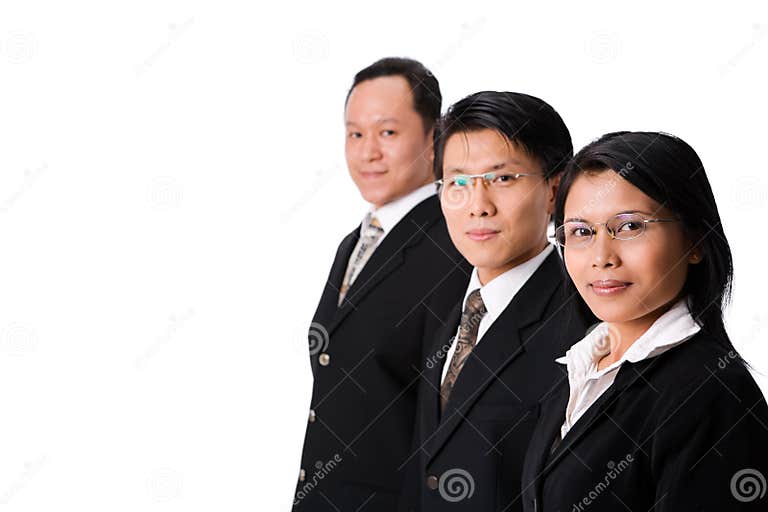 Three executives stock image. Image of businesspeople - 5413639