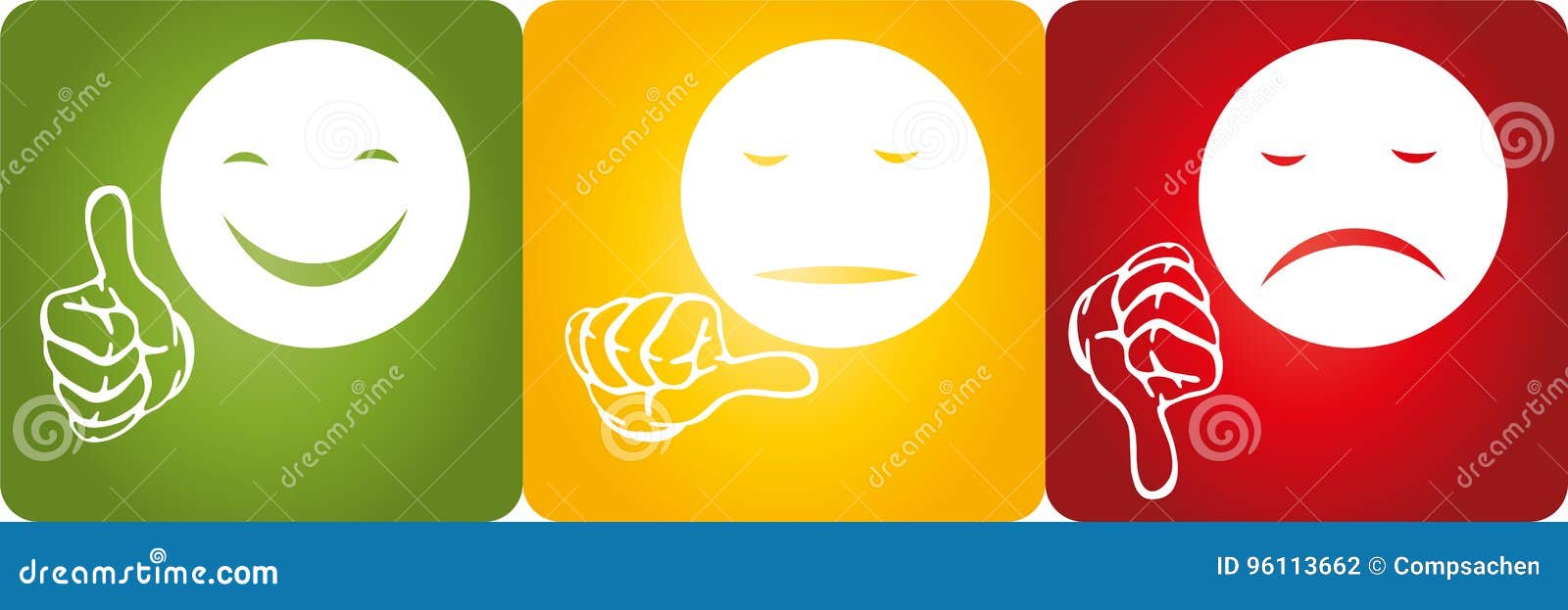 Three Faces Cartoon Vector | CartoonDealer.com #31748169