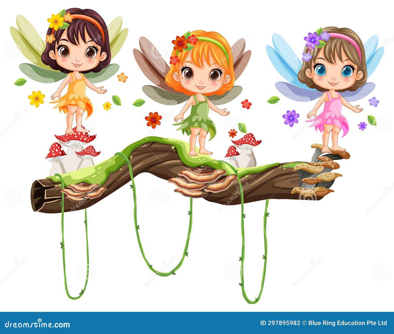 Fairies Cartoon Character Vector. | CartoonDealer.com #83342487