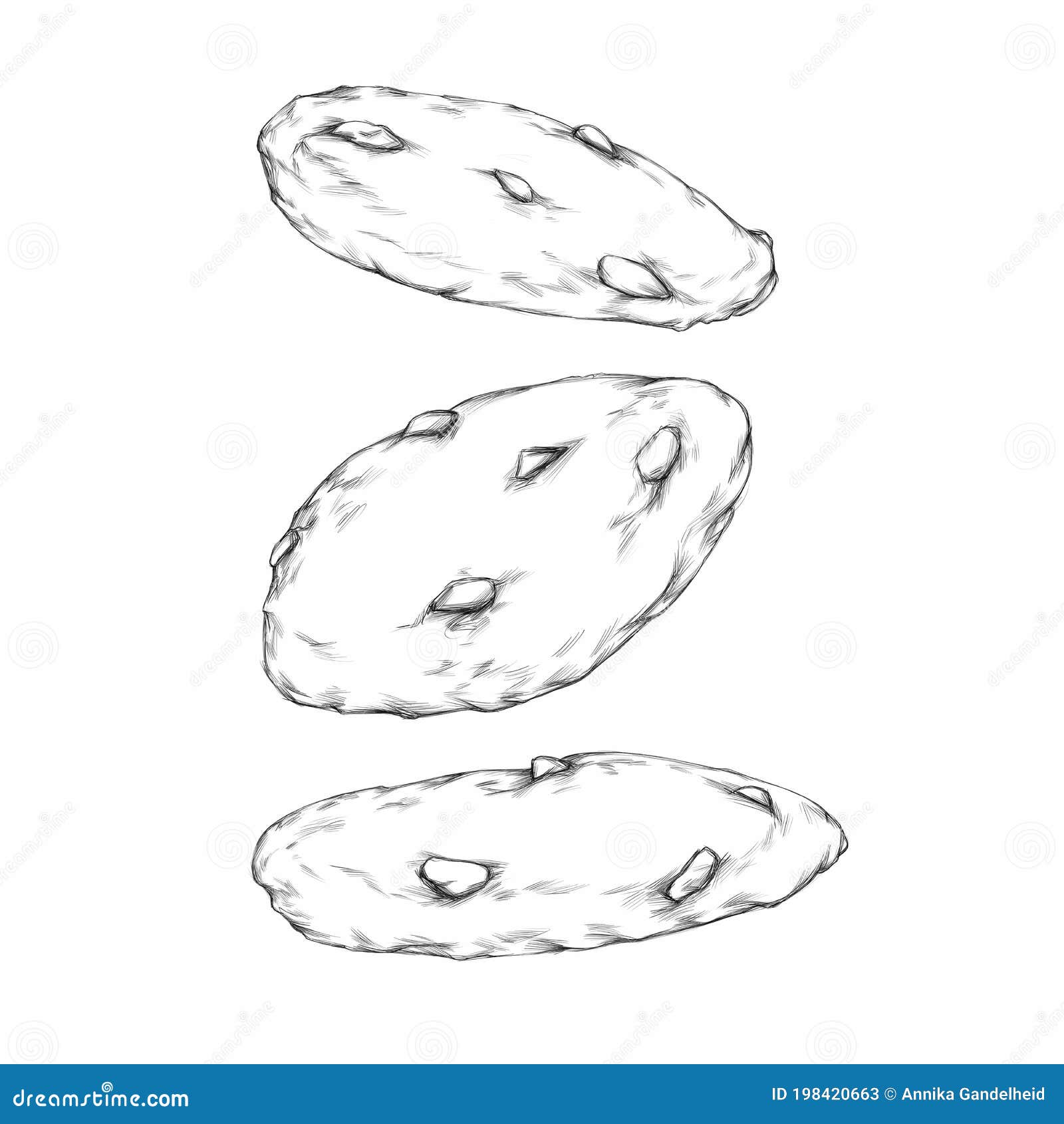 Falling Cookies Stock Illustrations – 883 Falling Cookies Stock ...