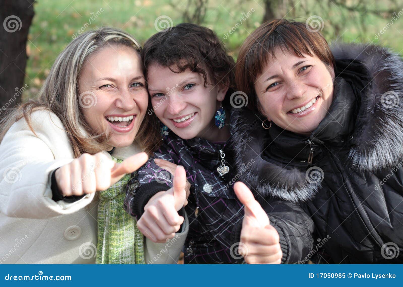 Three Female Friends Having Fun Stock Image - Image of female ...