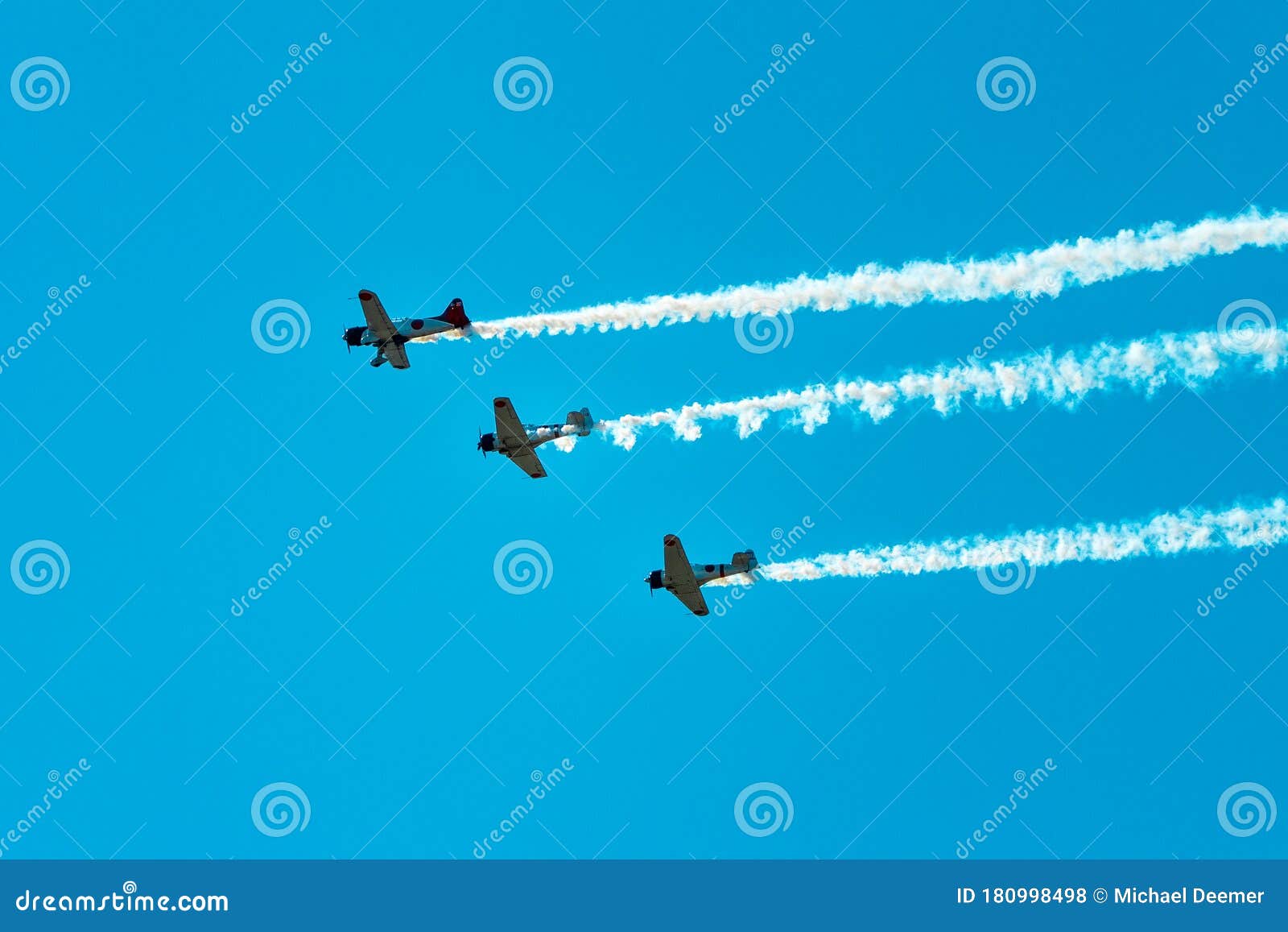 Three Fighter Jets Flying in Formation at an Airshow Editorial Stock ...