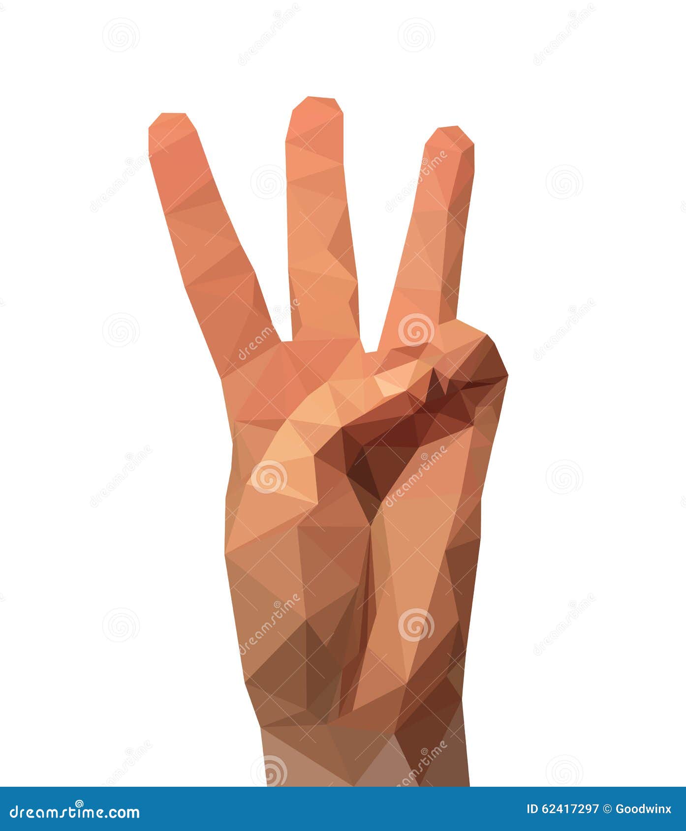 Three Fingers, Like Hand And Identity Confirmed Icons Set. Salary ...