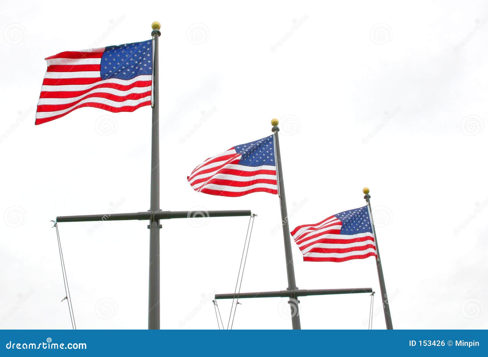 Three Flags Picture. Image: 153426