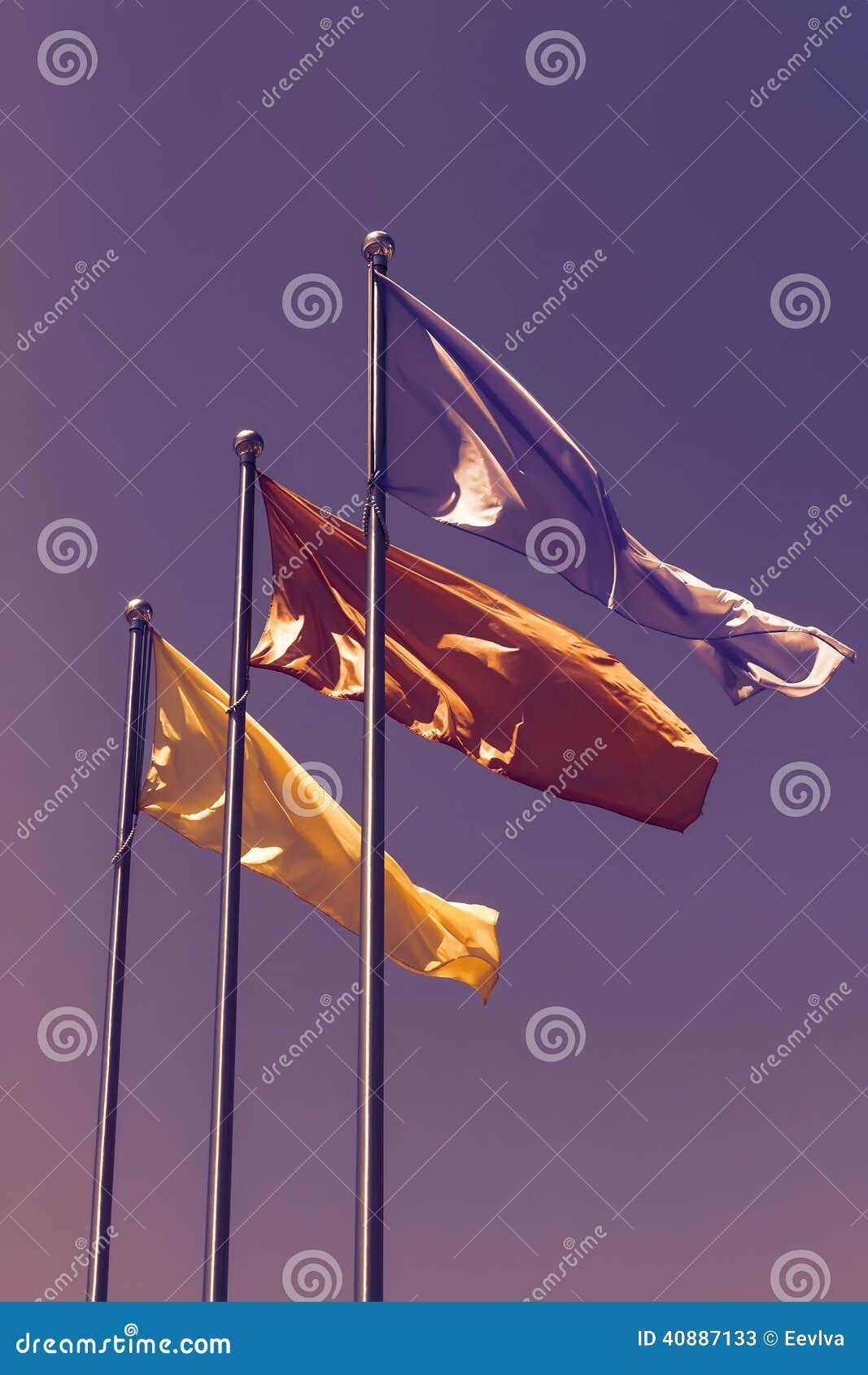 Three flags. stock image. Image of colored, national - 40887133