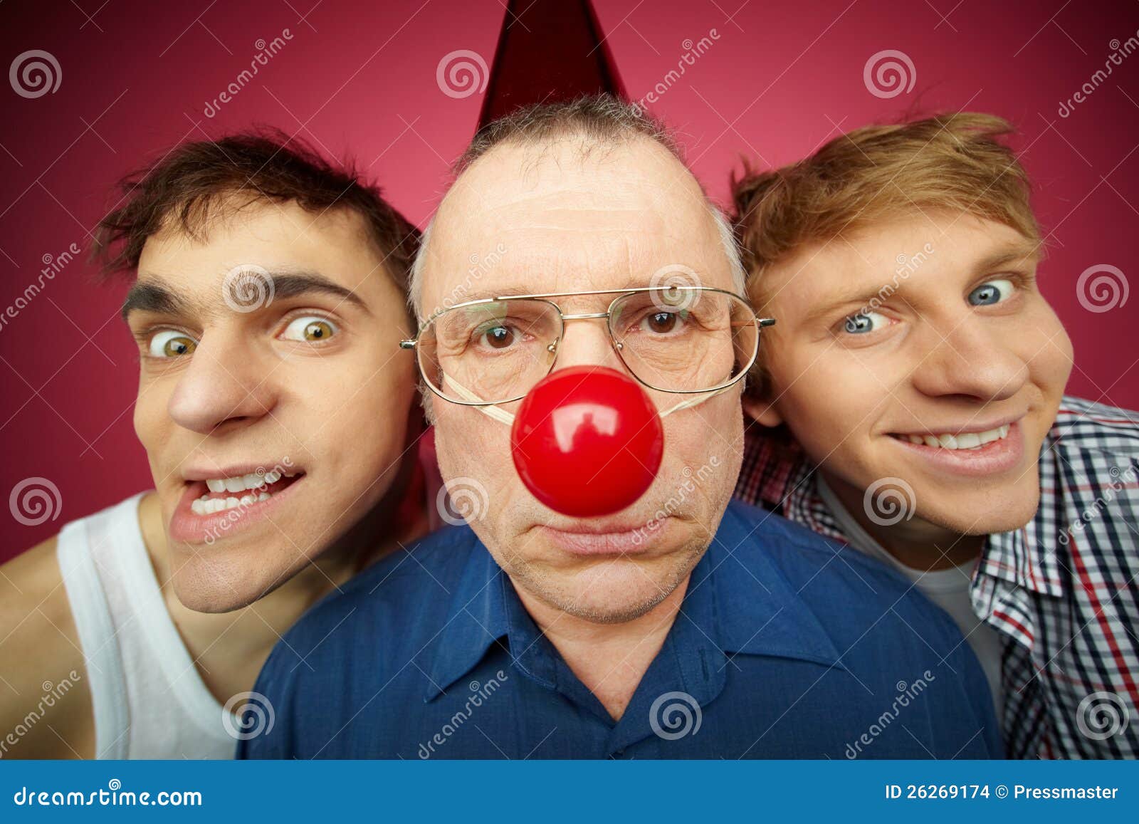 Three fools stock photo. Image of joke, enthusiastic - 26269174