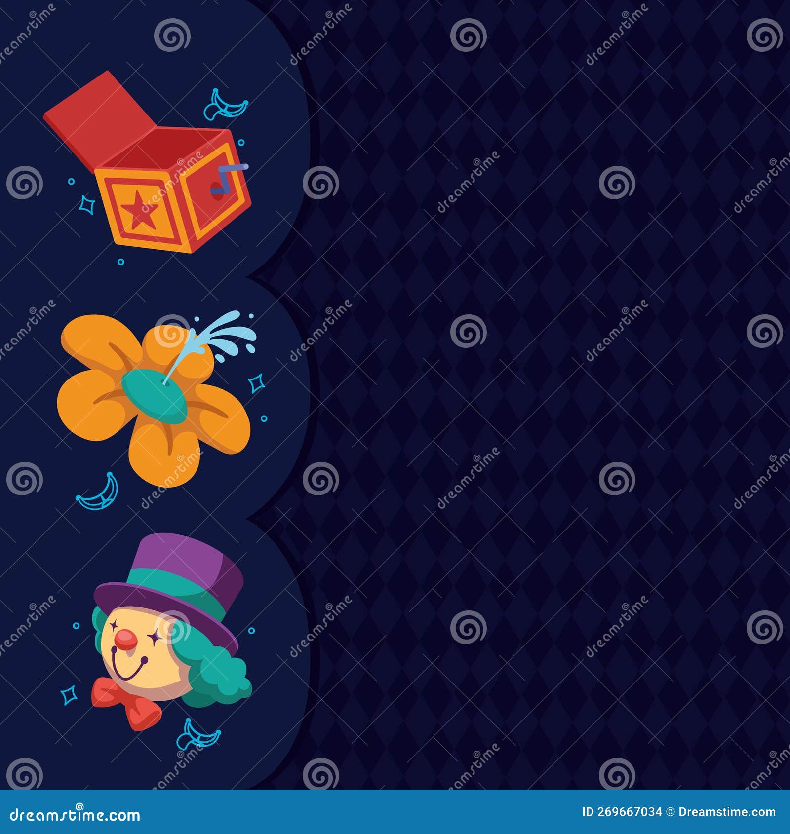 Three Fools Day Celebration Designs Stock Vector - Illustration of ...