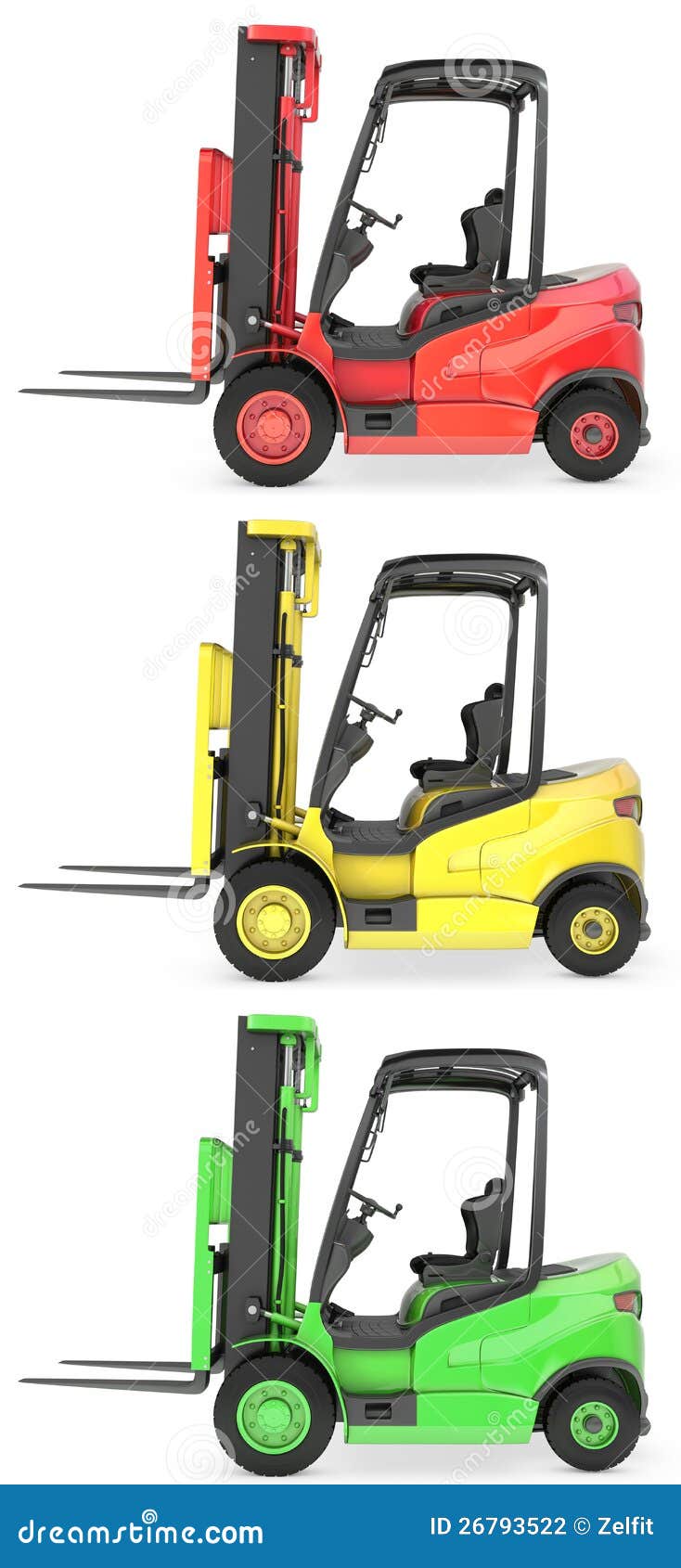 Three Way Fork Road Sign. Vector Icon. | CartoonDealer.com #110279488