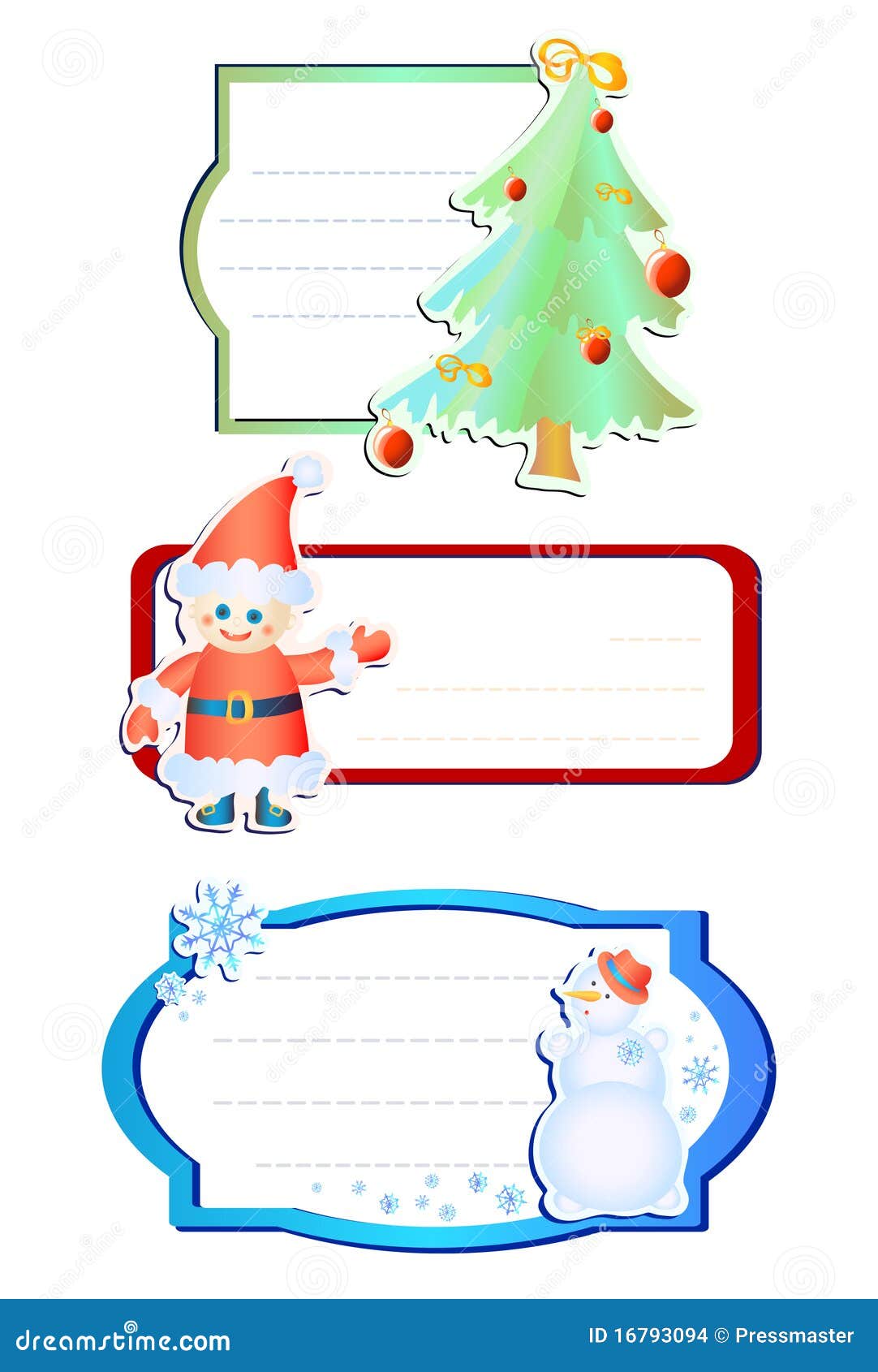 Three frames stock illustration. Illustration of event - 16793094