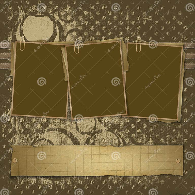 Three Frameworks for Photos Stock Illustration - Illustration of ...