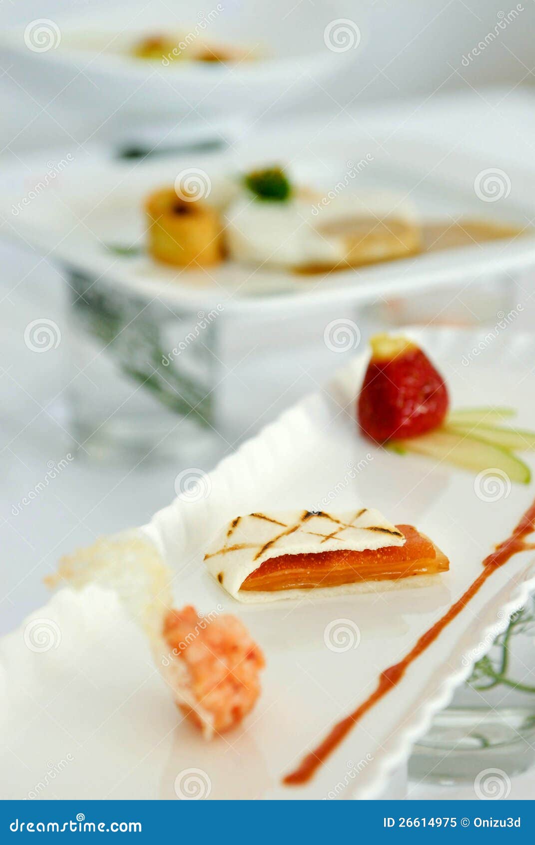 Three fresh dessert stock image. Image of slices, gourmet - 26614975