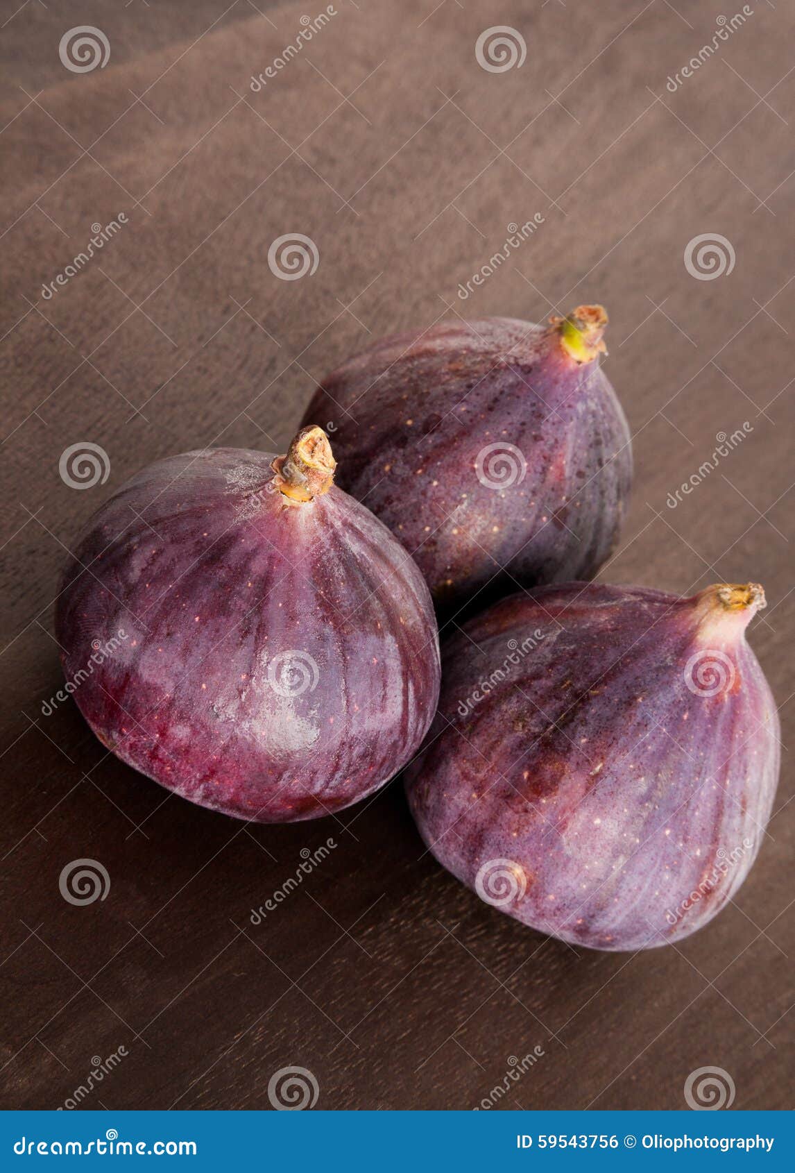 Three fresh figs stock photo. Image of space, light, board - 59543756