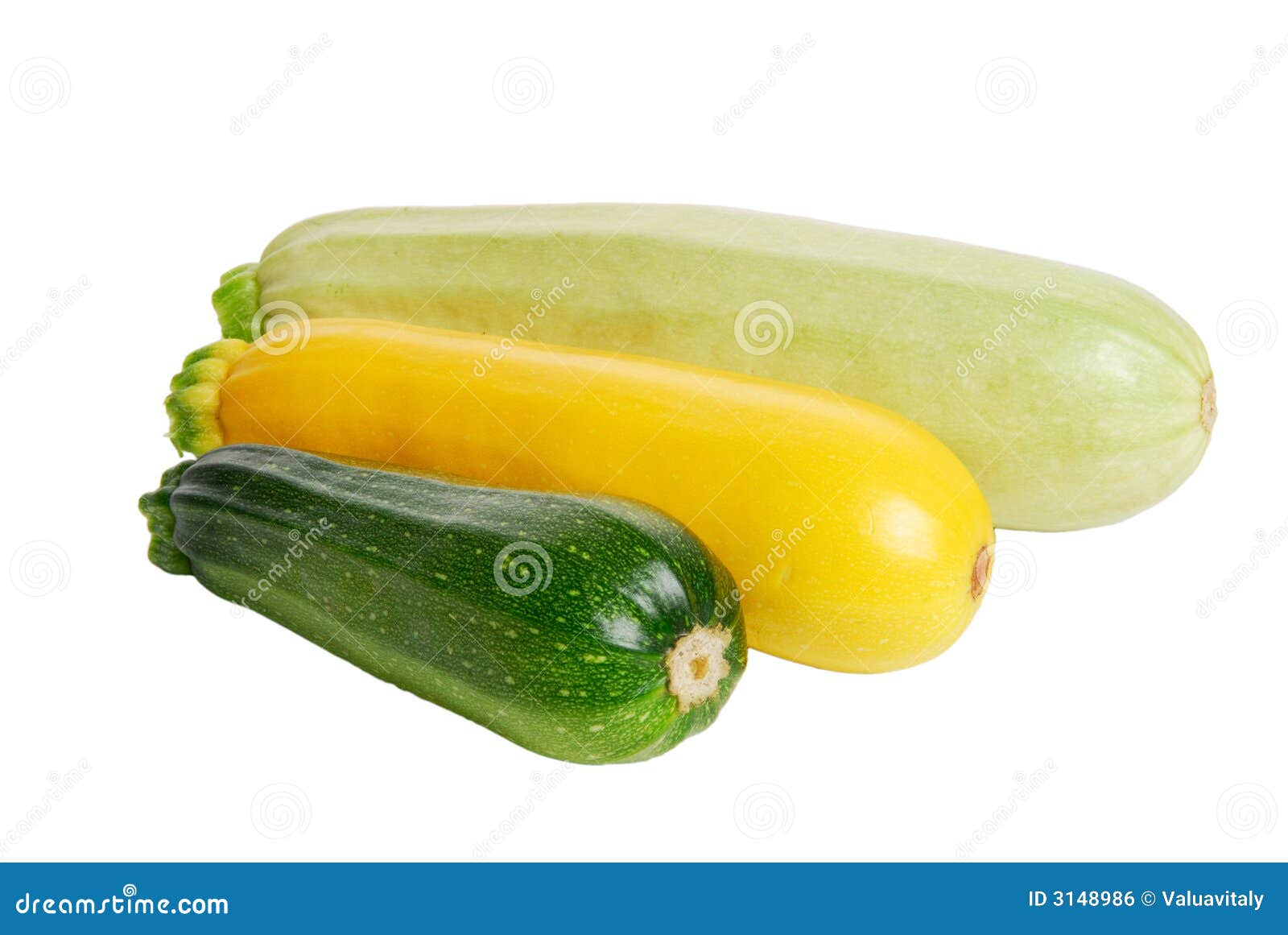 Three Fresh Marrow Squash on W Stock Photo - Image of freshness ...